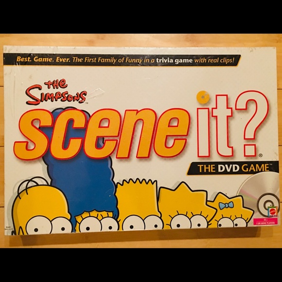 Mattel | Media | The Simpsons Scene It The Dvd Game Nib | Poshmark